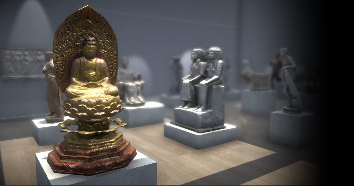 HQ Museum Statue Pack vol.1 | 3D Props | Unity Asset Store