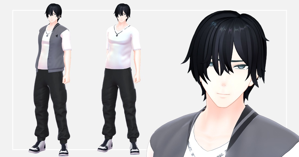 Kevin 3D Anime Style Character | 3D Humanoids | Unity Asset Store