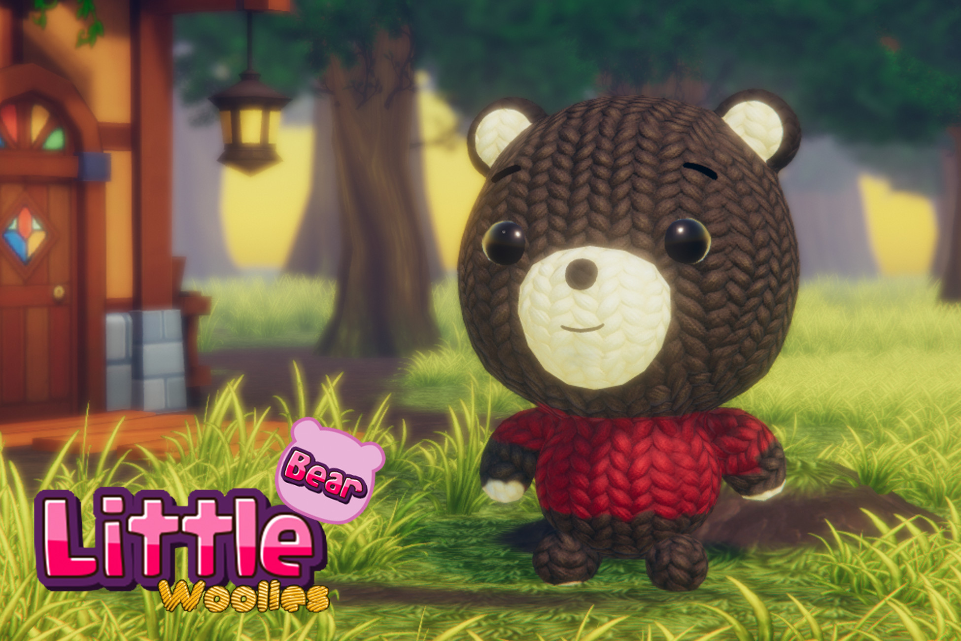 Little Woolies - Bear | 3D 동물 | Unity Asset Store