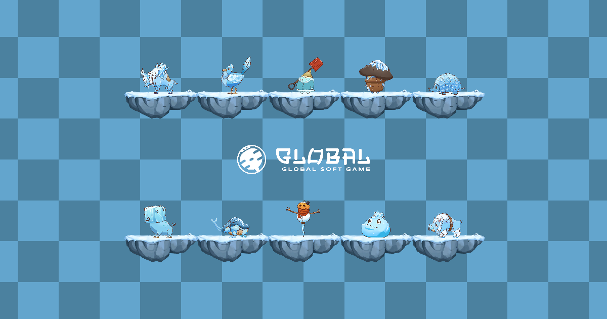 2D Anima Monster - Ice Series | 2D Characters | Unity Asset Store
