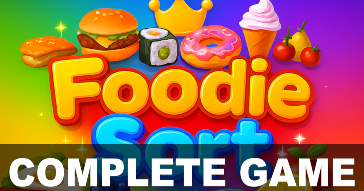 Foodie Sort Puzzle - Complete Mobile Game Template | Packs | Unity ...