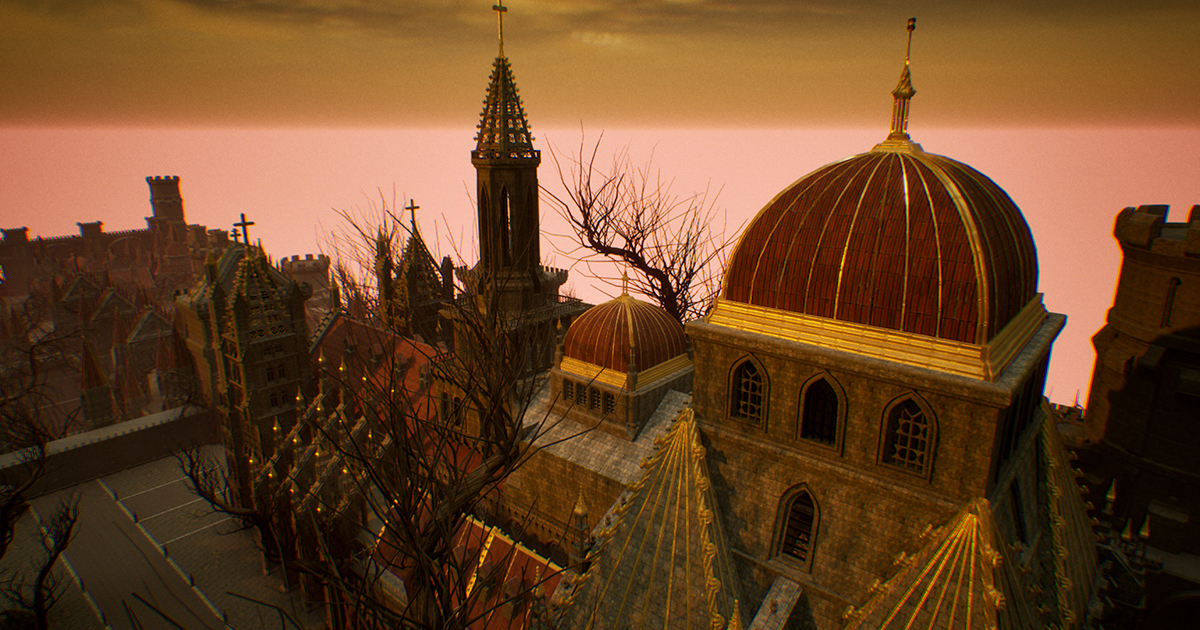 Gothic Fantasy City | 3D Urban | Unity Asset Store