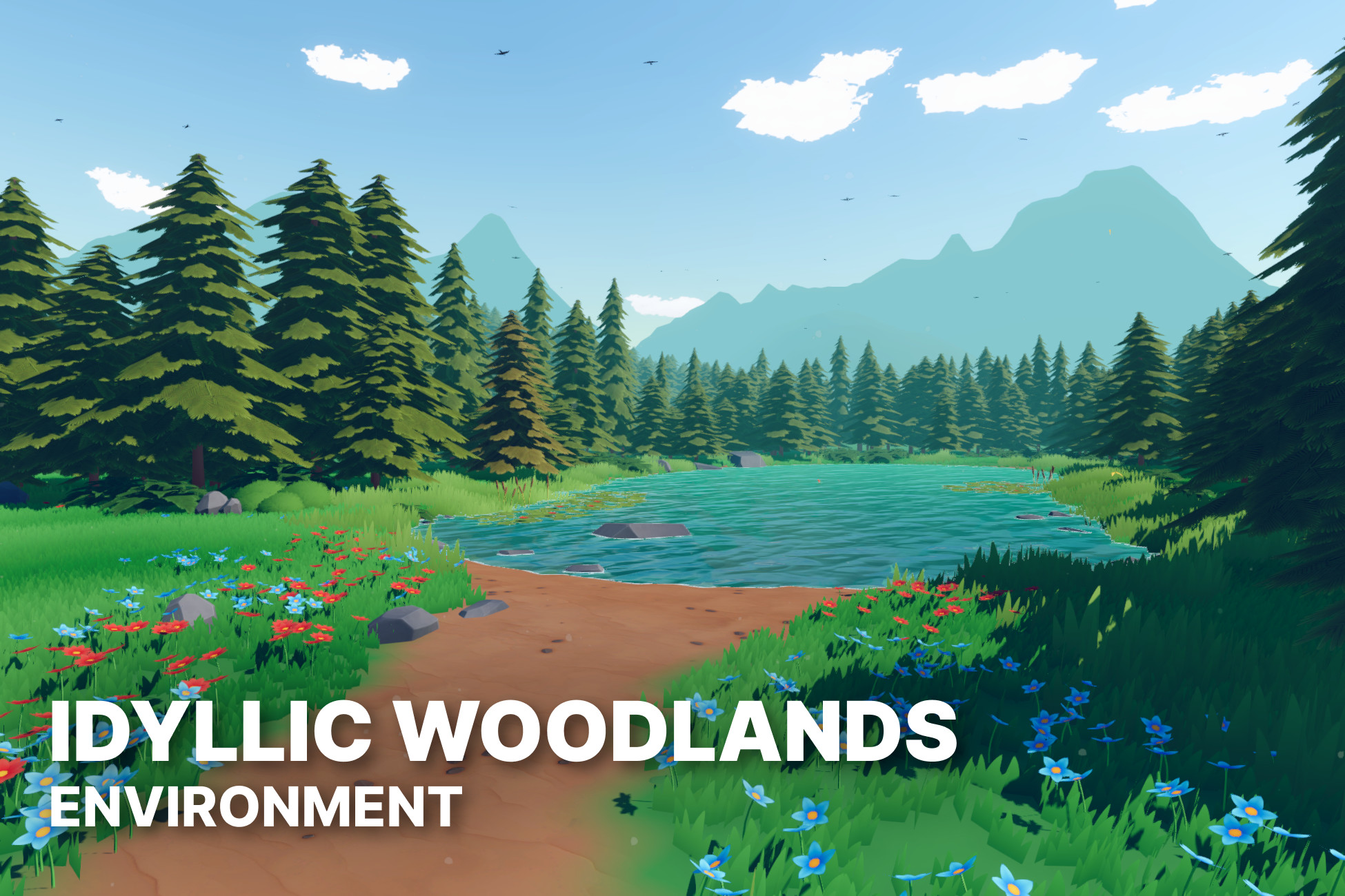Idyllic Woodlands - Stylized Meadow & Forest Environment | 3D ...