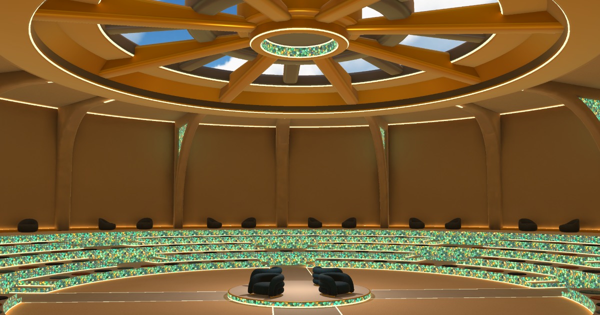 Circular Conference Room 04 | 3D Environments | Unity Asset Store