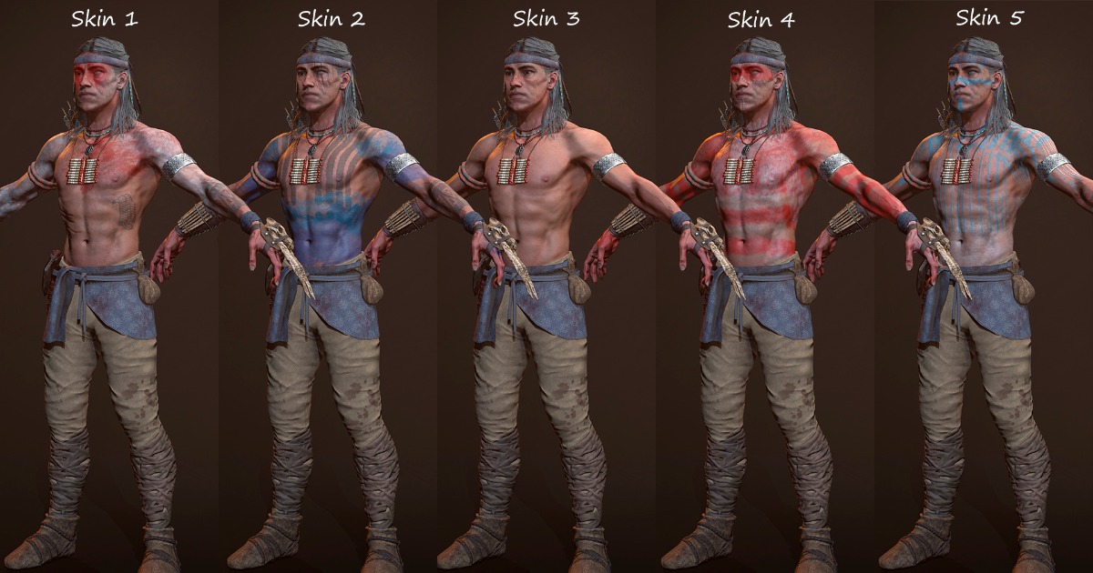 Native American 2 | 3D Humanoids | Unity Asset Store