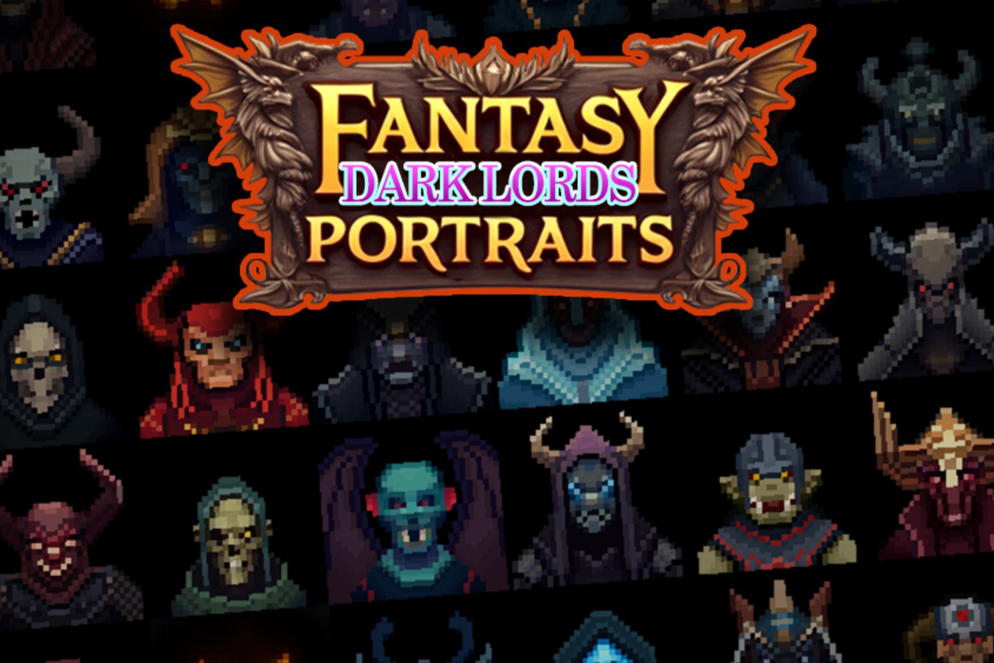 Fantasy Dark Lords Portraits | 2D Icons | Unity Asset Store