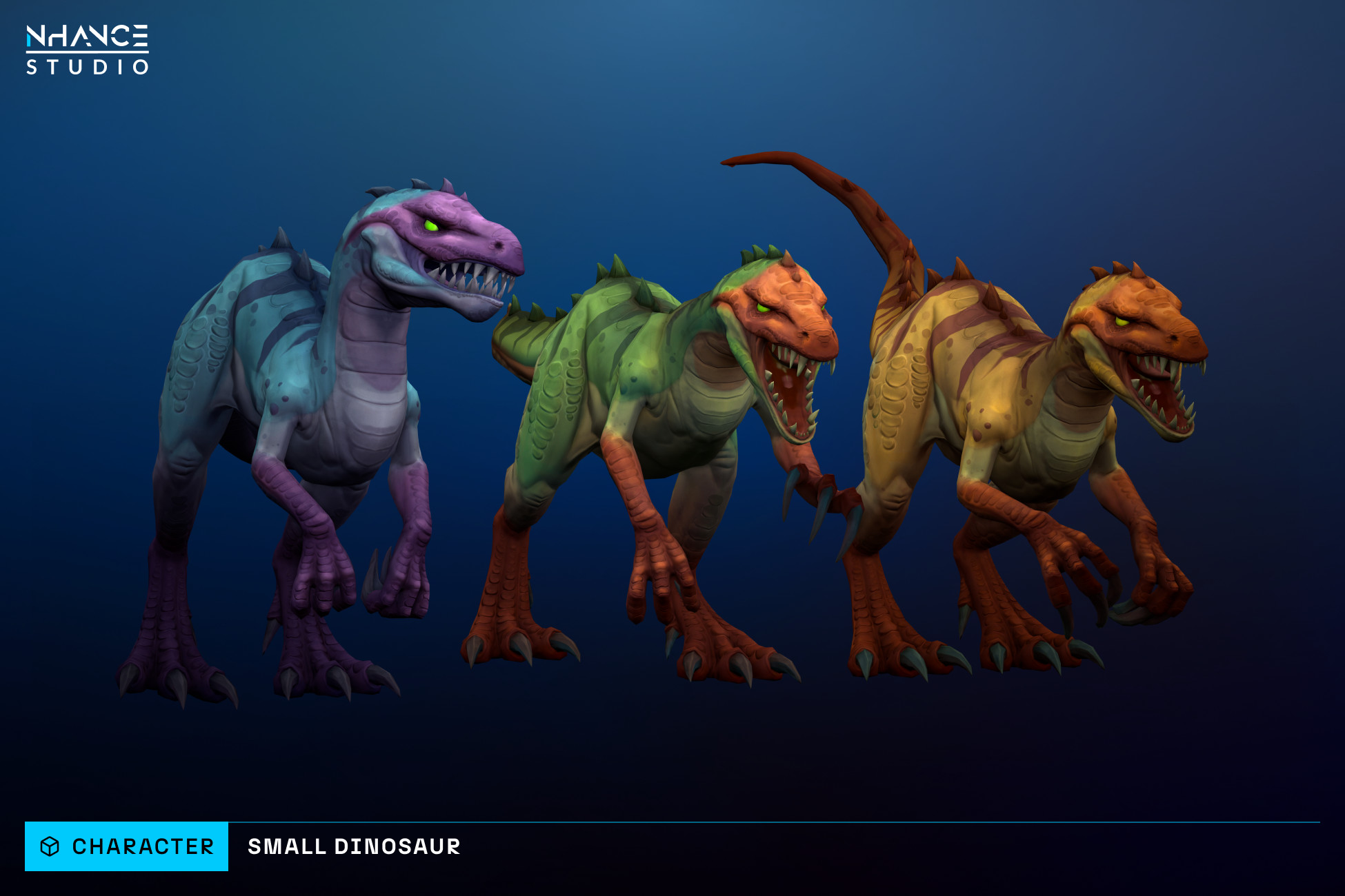 Stylized Fantasy Small Dinosaur | 3D キャラクター | Unity Asset Store