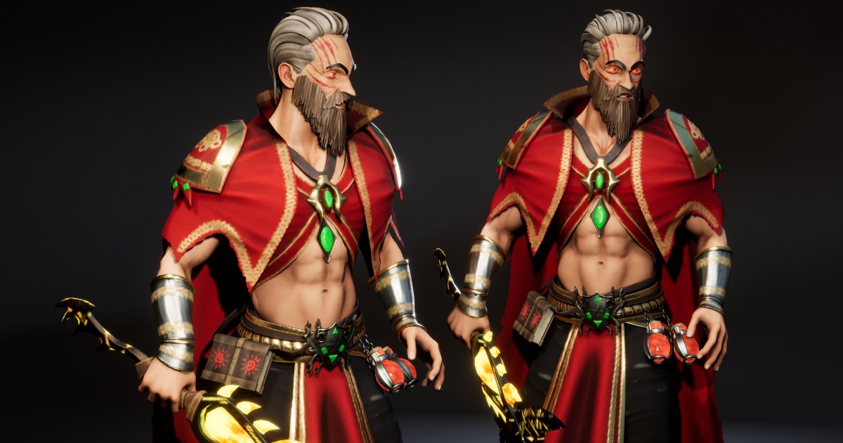 Stylized Man Wizard 01 | 3D Characters | Unity Asset Store