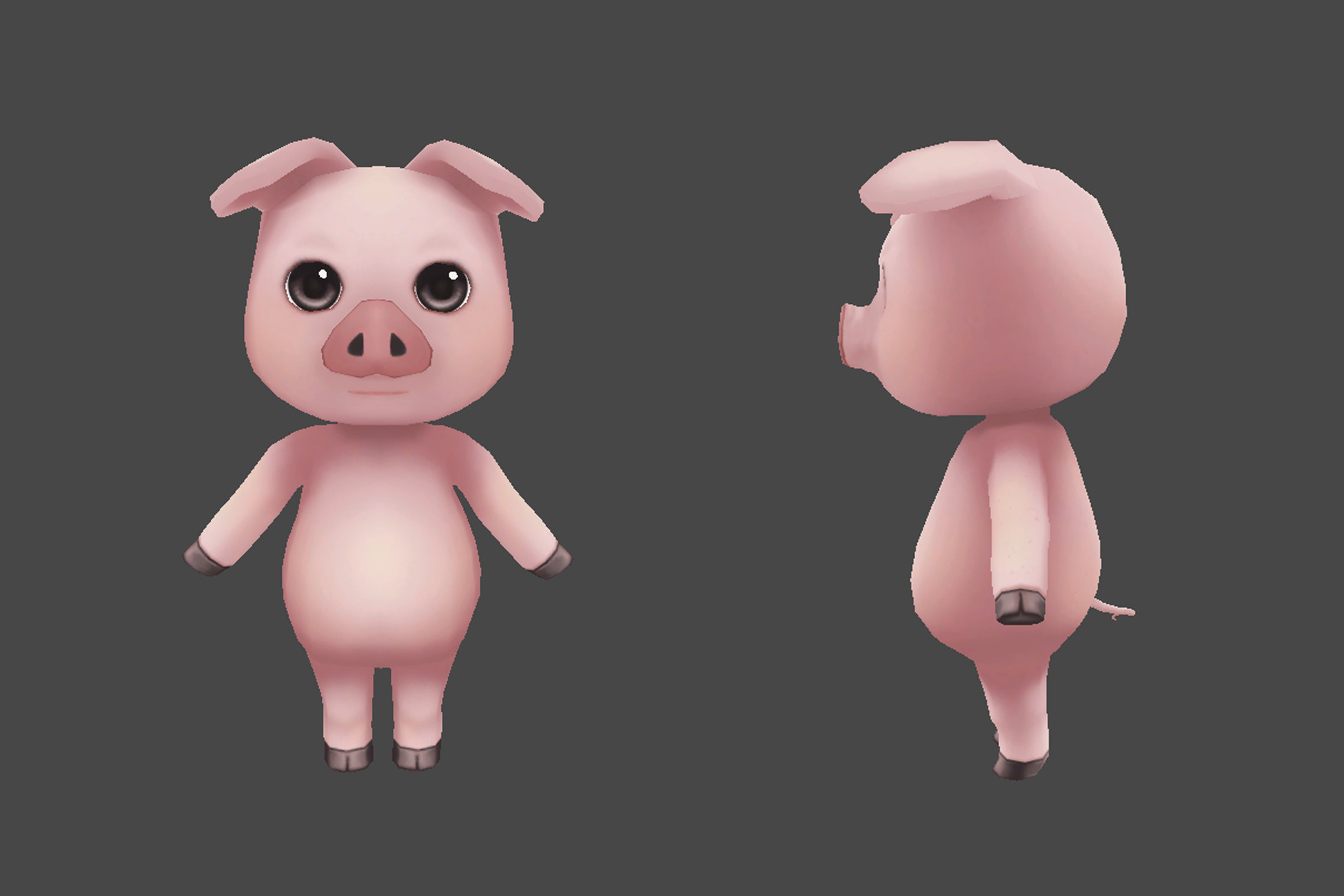 Cute-Animal_ Pig | 3D Animals | Unity Asset Store