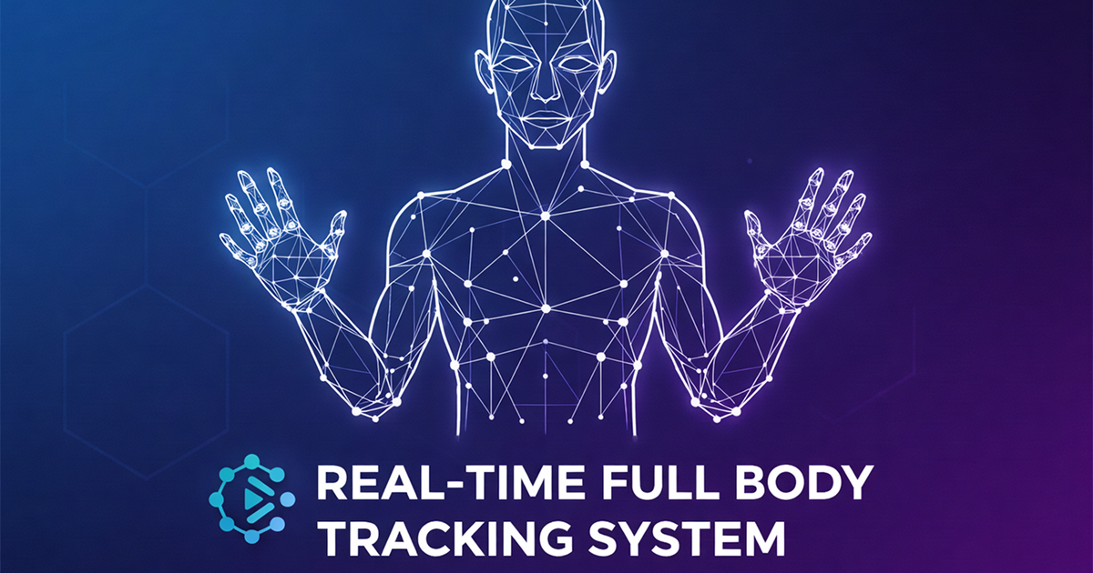 Real-Time Full Body Tracking System | AI-ML Integration | Unity Asset Store