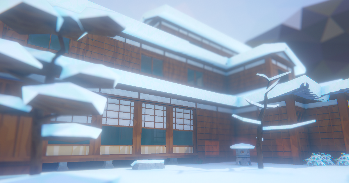 Simple Polygon Japanese House | 3D Props | Unity Asset Store