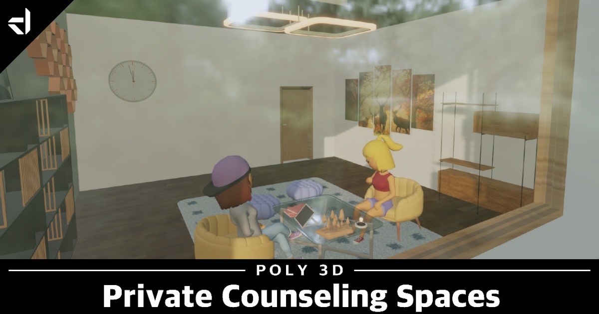 POLY 3D Private Counseling Spaces by Ducogen ART | 3D Environments ...