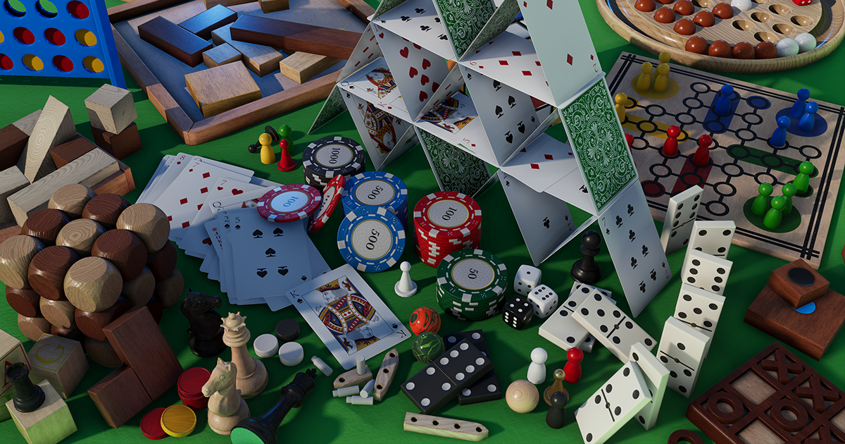 Board Games Pack | 3D Props | Unity Asset Store