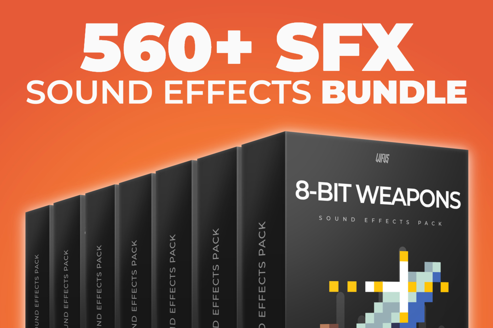 8-Bit Essential SFX Bundle - Weapons, UI, Enemies, World, Player Sound ...