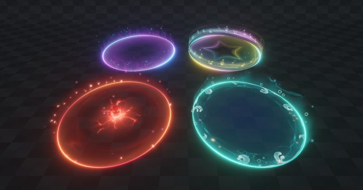 Area of Effect_Pack1 | VFX Particles | Unity Asset Store