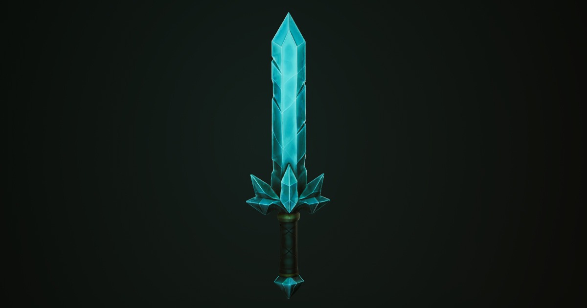 Crystal Sword | 3D Weapons | Unity Asset Store