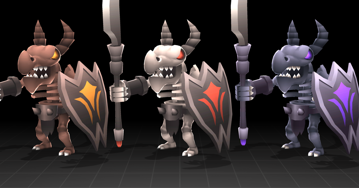 Poly HP - UndeadDragon | 3D Creatures | Unity Asset Store