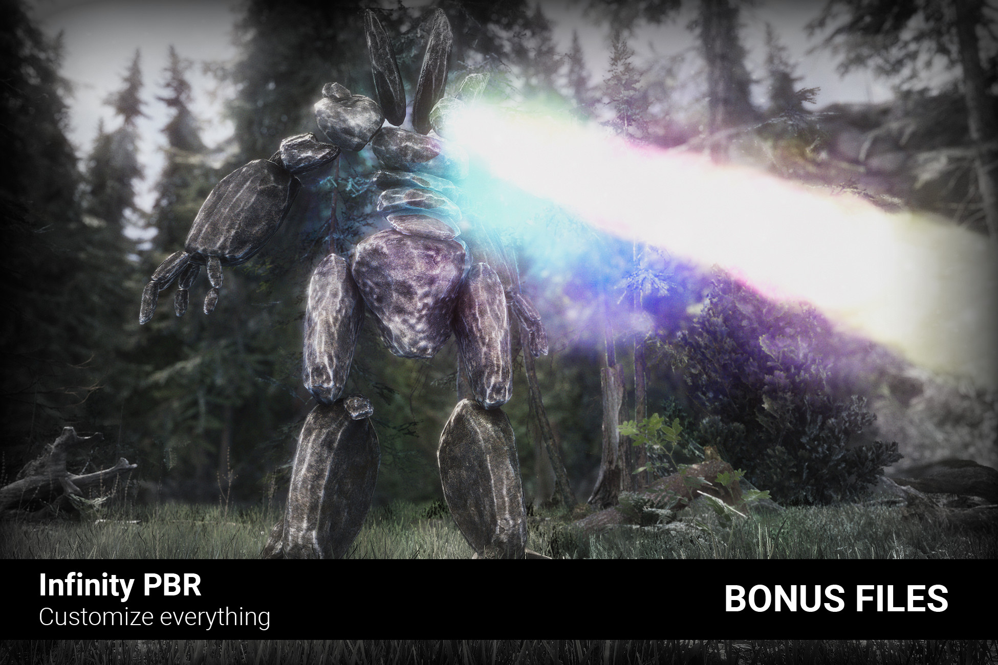 Rock Monster - Bonus Files 3 - Unreal Project | 3D Creatures | Unity Asset Store