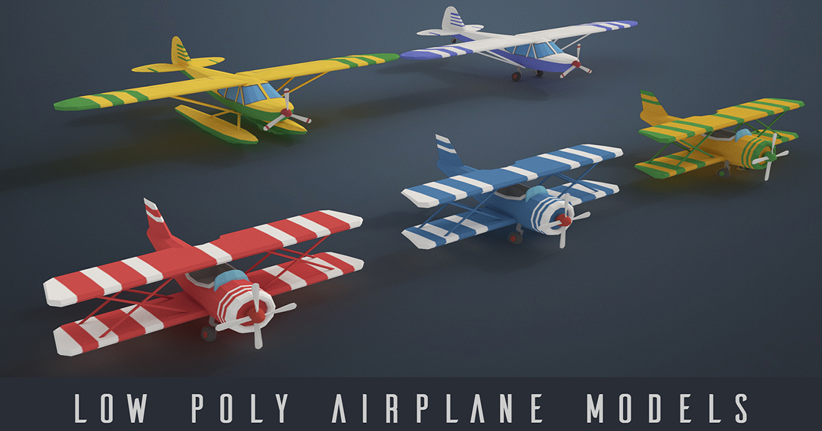 Airplanes Pack | 3D Air | Unity Asset Store
