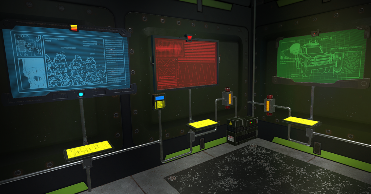 Modular Sci-fi Wall Electronics | 3D Electronics | Unity Asset Store