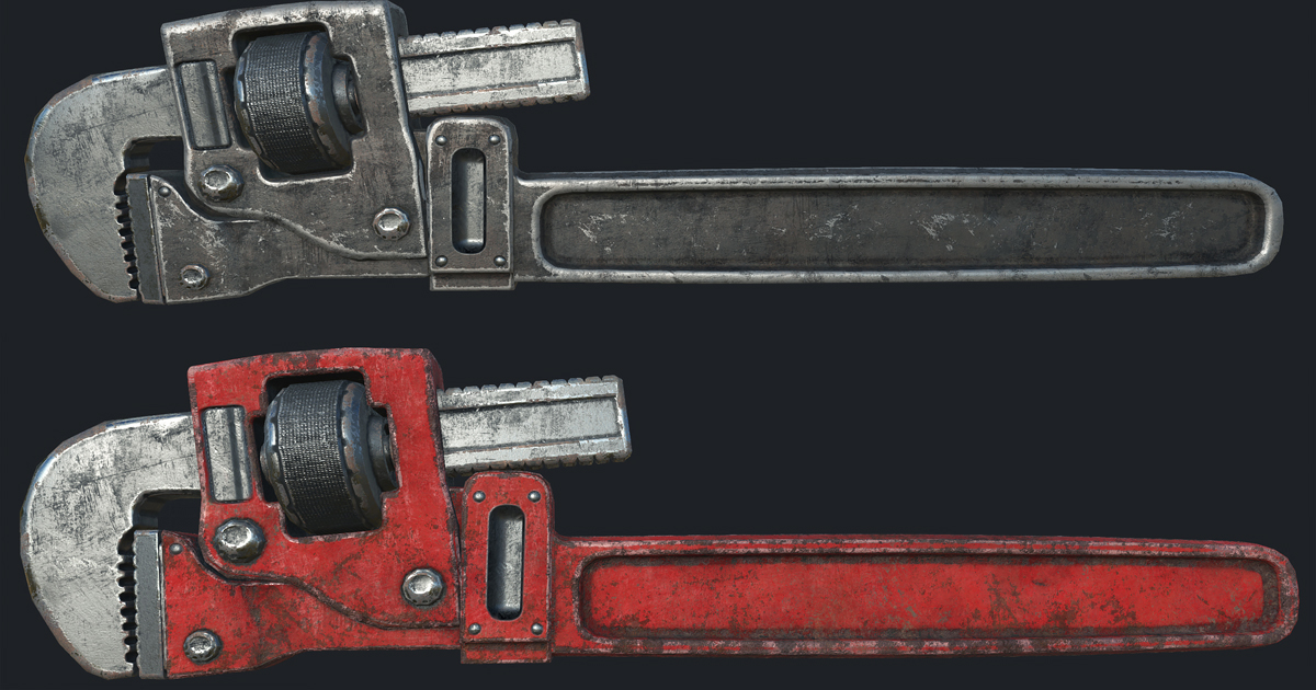 Old Wrench PBR | 3D 工具 | Unity Asset Store Old Wrench PBR | 3D 工具 | Unity Asset Store