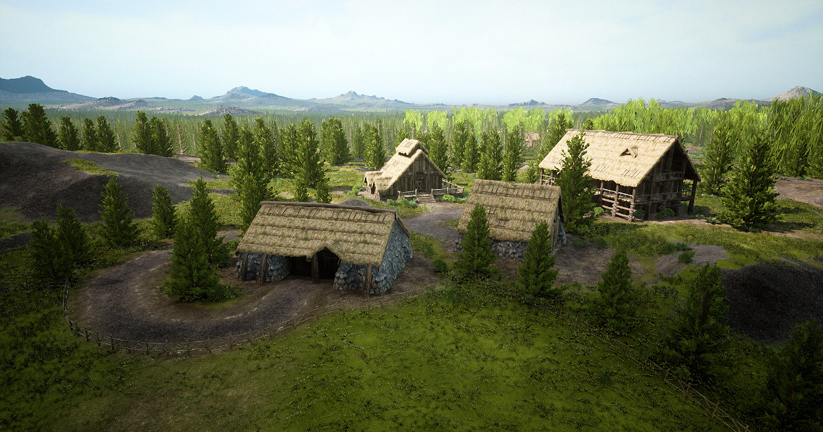 Medieval Houses Modular Vol 2 | 3D Environments | Unity Asset Store