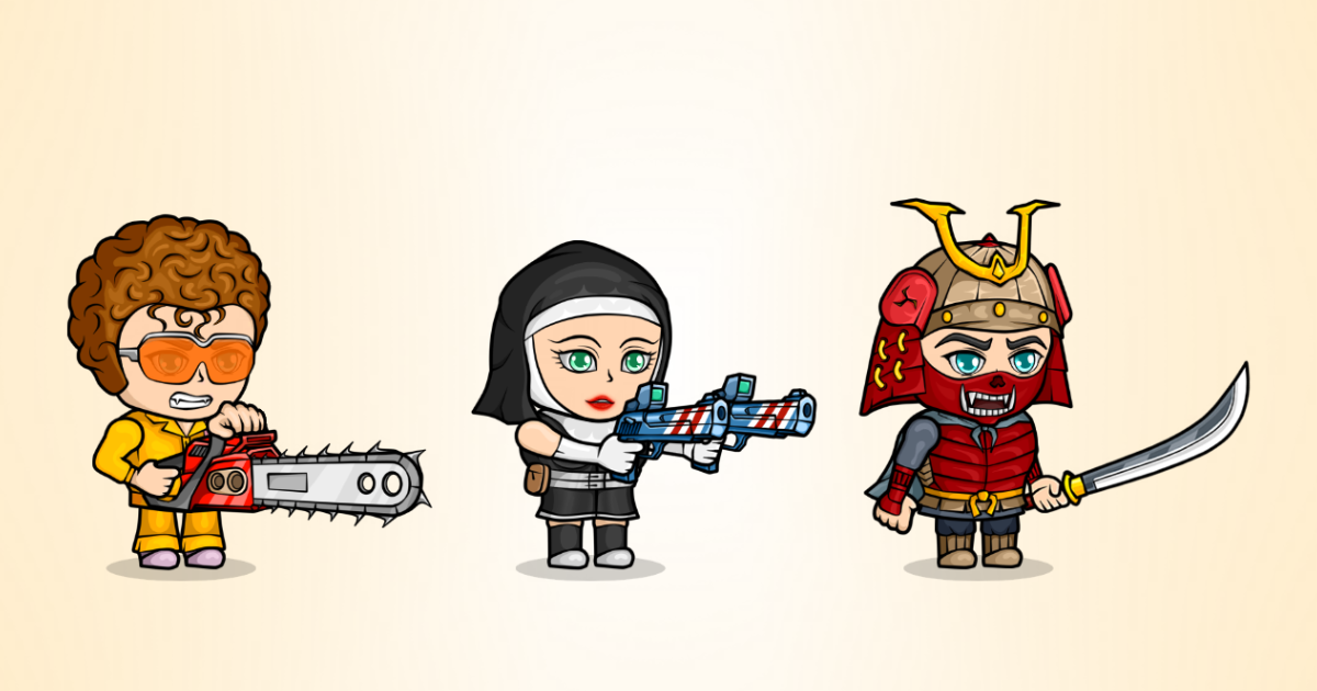 2D Weapon Character Editor - Animated | 2D Characters | Unity Asset Store