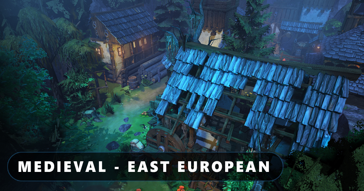 Medieval Asset Pack - East European | 3D Fantasy | Unity Asset Store
