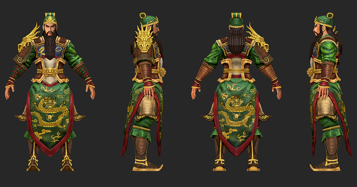 Chinese Warrior 1 | 3D Humanoids | Unity Asset Store