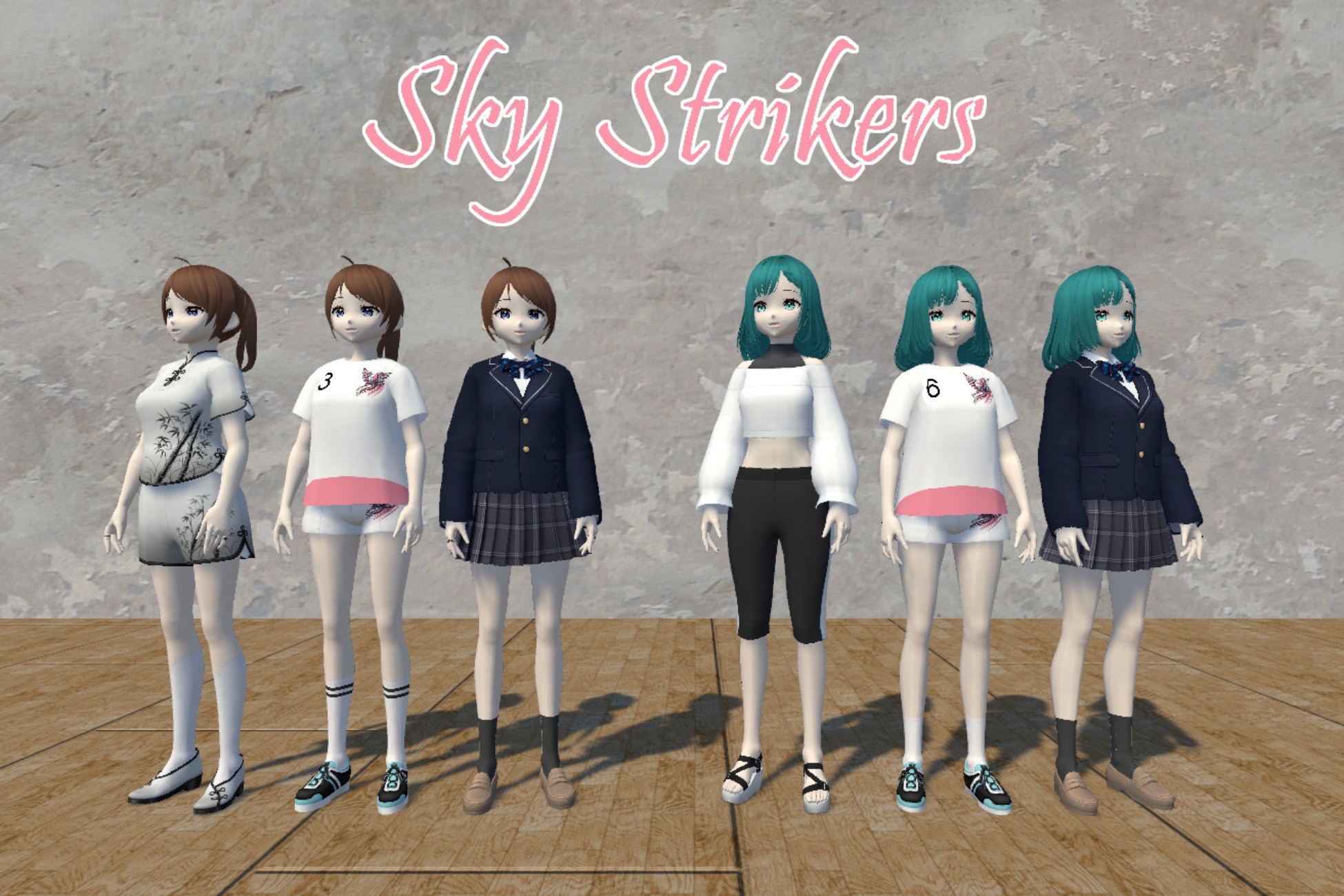 Volleyball Girls - Sky Strikers Free | Characters | Unity Asset Store