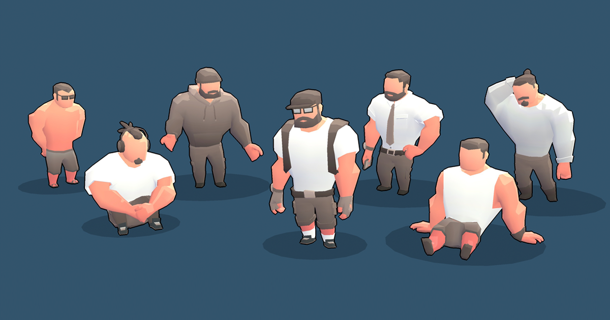 Modular Character | Casual | 3D Humanoids | Unity Asset Store