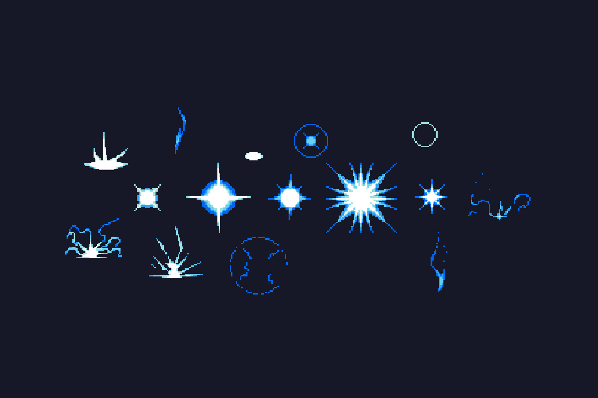 Warped Explosion Pack 4 | 2D 추상 | Unity Asset Store