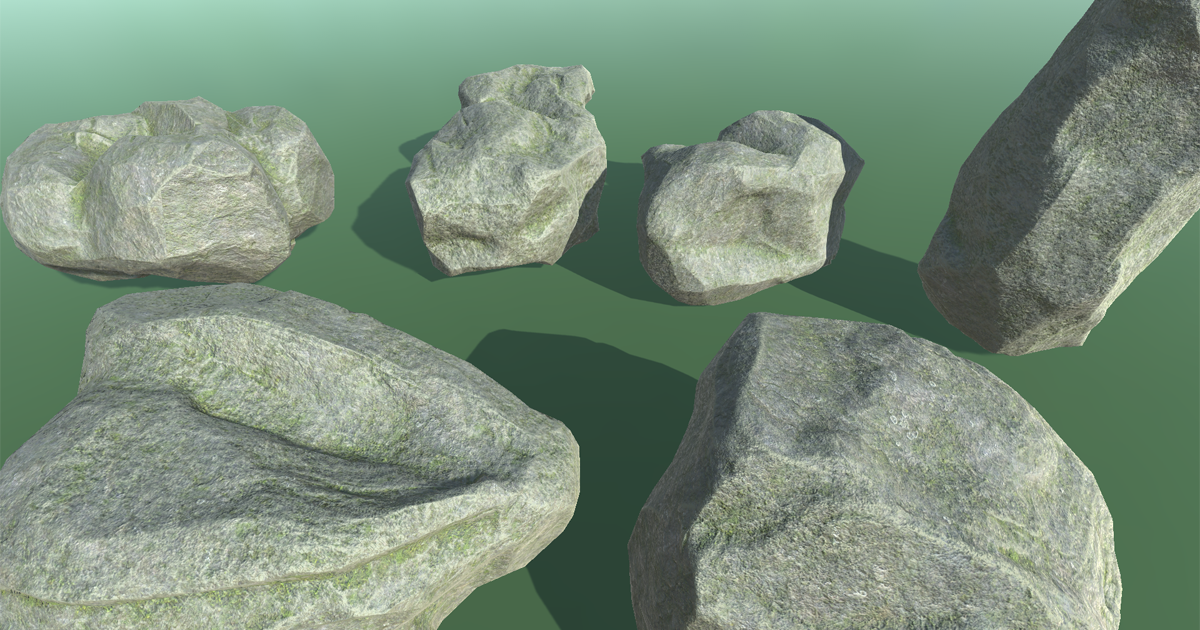 Jungle Rocks Pack | 3D Landscapes | Unity Asset Store