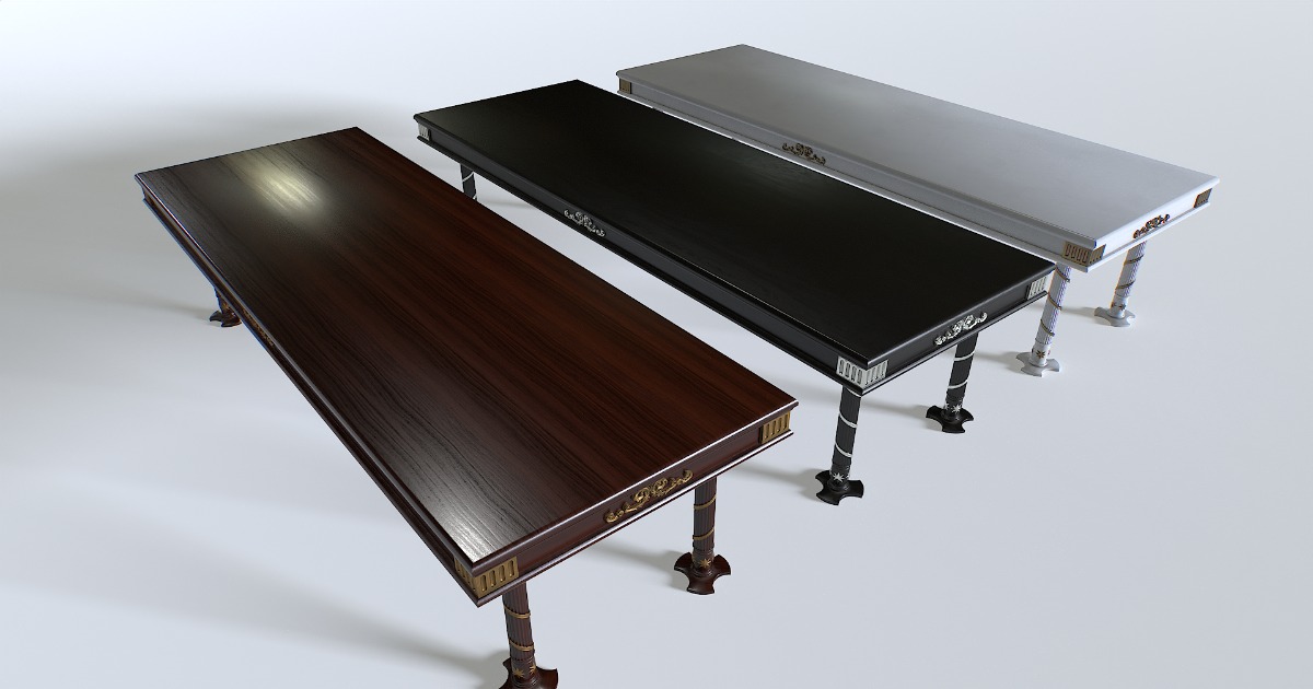Classic Table 2 | 3D Furniture | Unity Asset Store