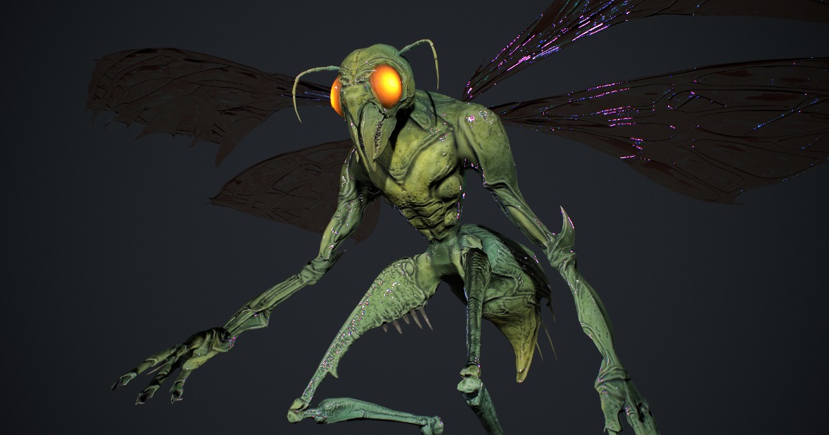 Insect Creature 3 | 3D Creatures | Unity Asset Store