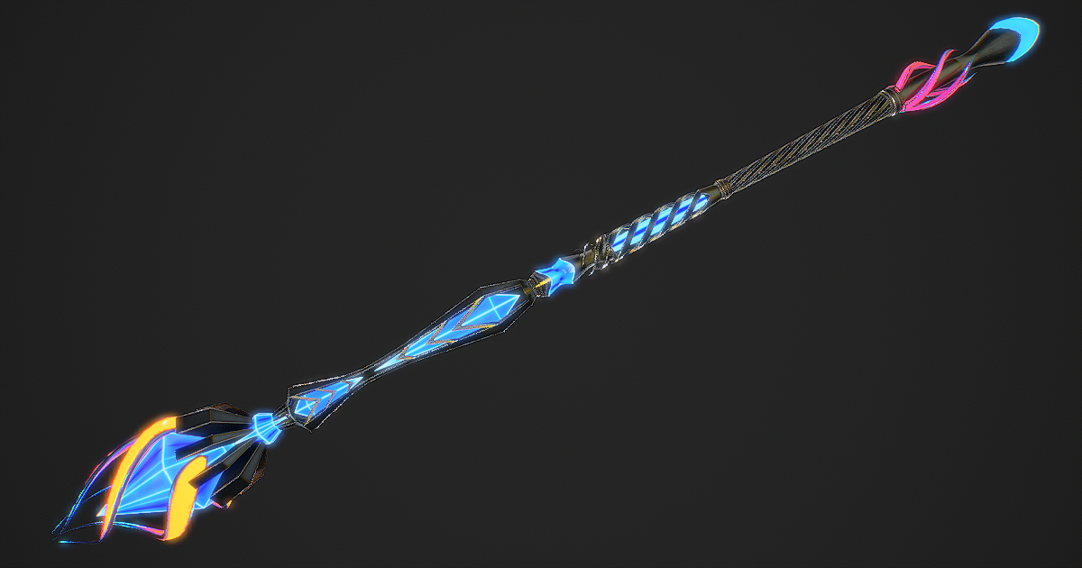 Fantasy_staff_1 | 3D 武器 | Unity Asset Store