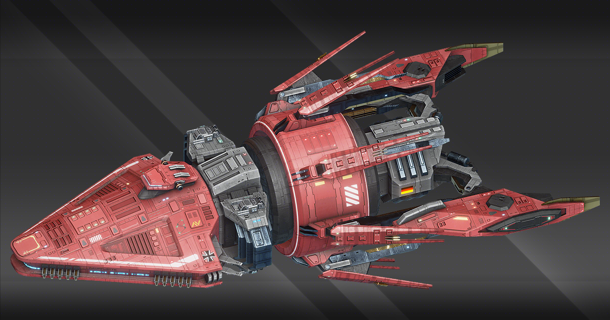 Spaceship GSN Einstein Class Science Cruiser | 3D Space | Unity Asset Store