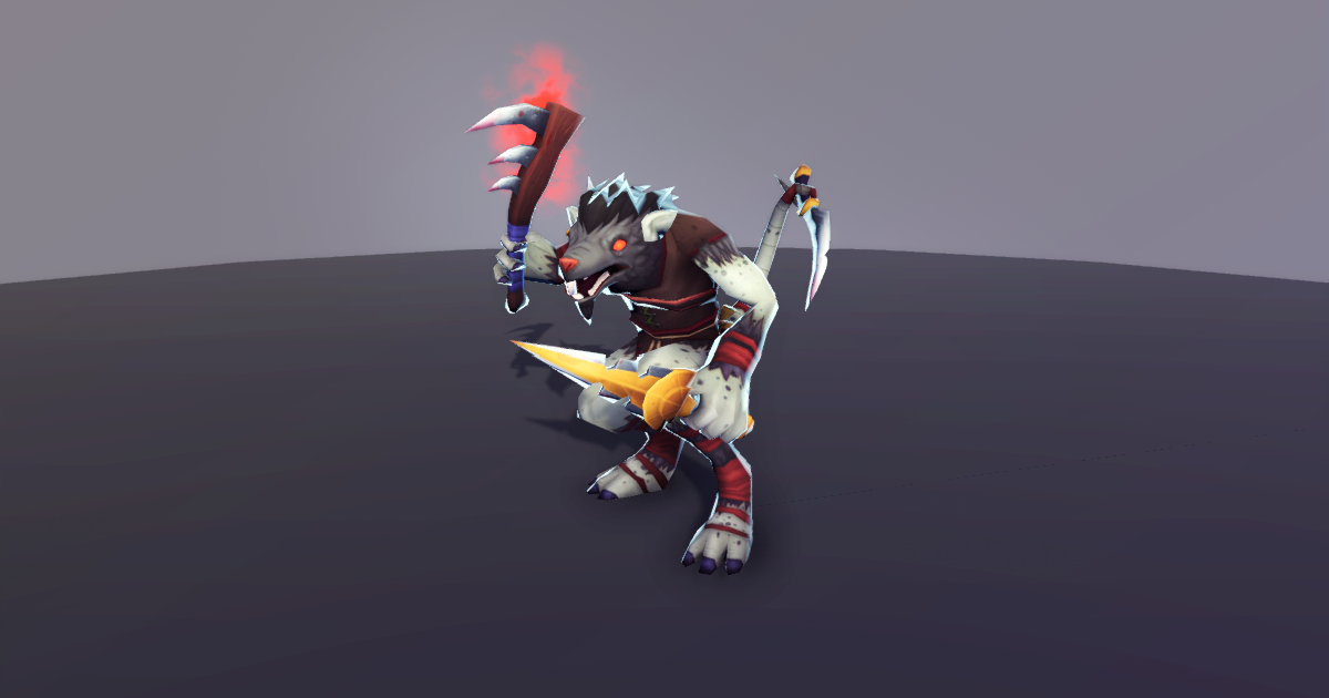 WereRat Soldier | 3D Creatures | Unity Asset Store