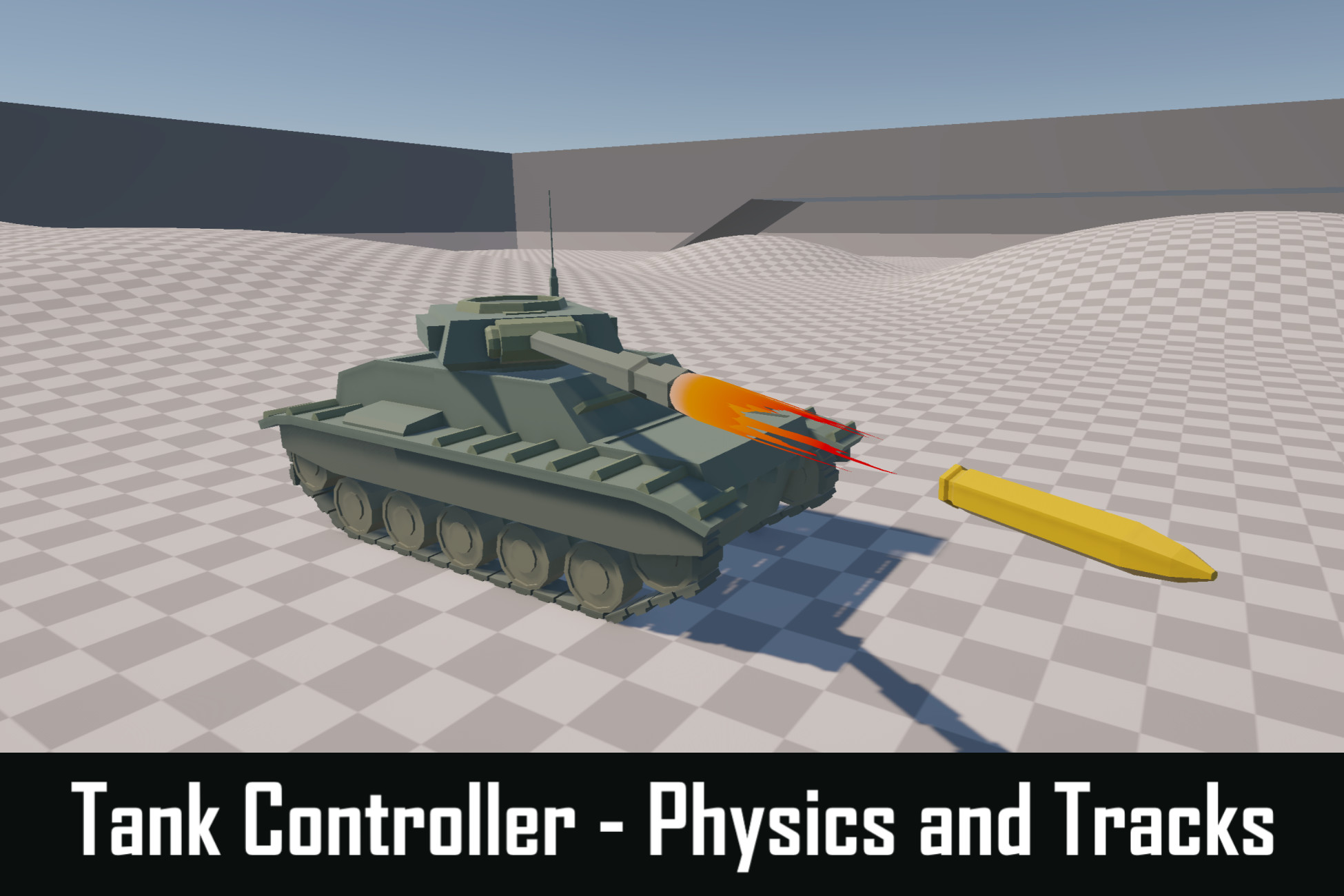 Tank Controller - Physics and Tracks System | Physics | Unity Asset Store