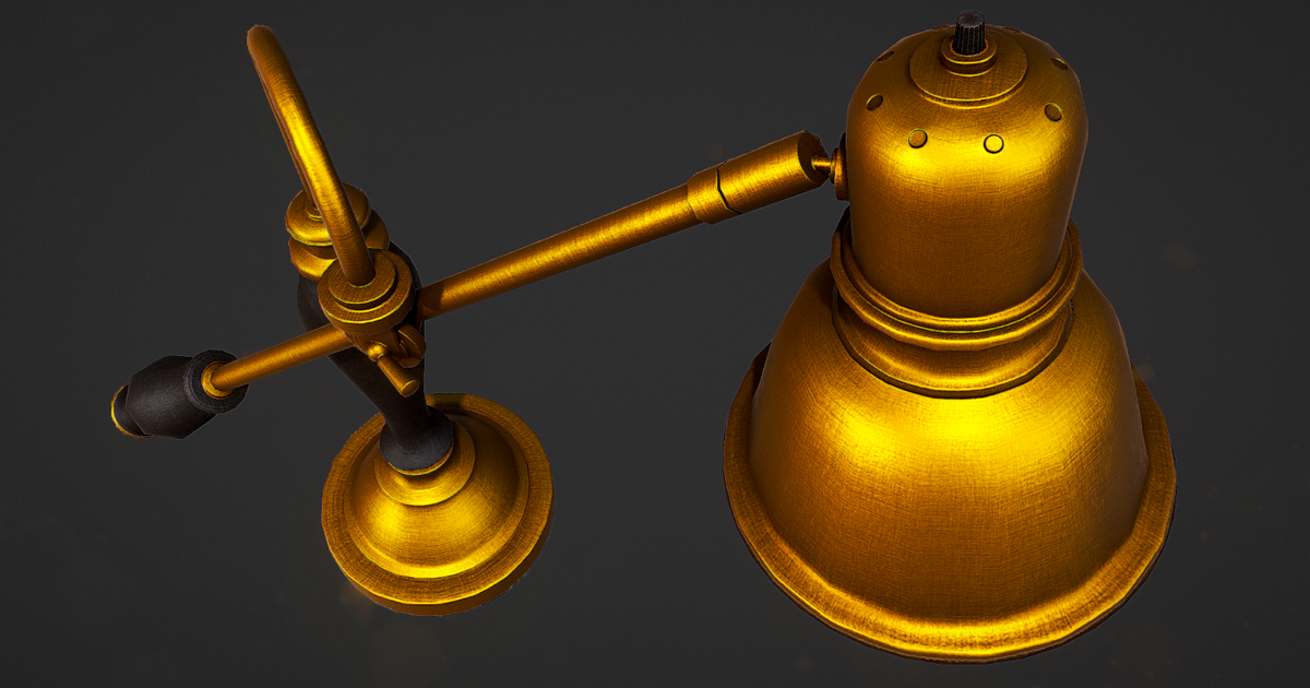 Desk Lamp - PBR | 3D Interior | Unity Asset Store