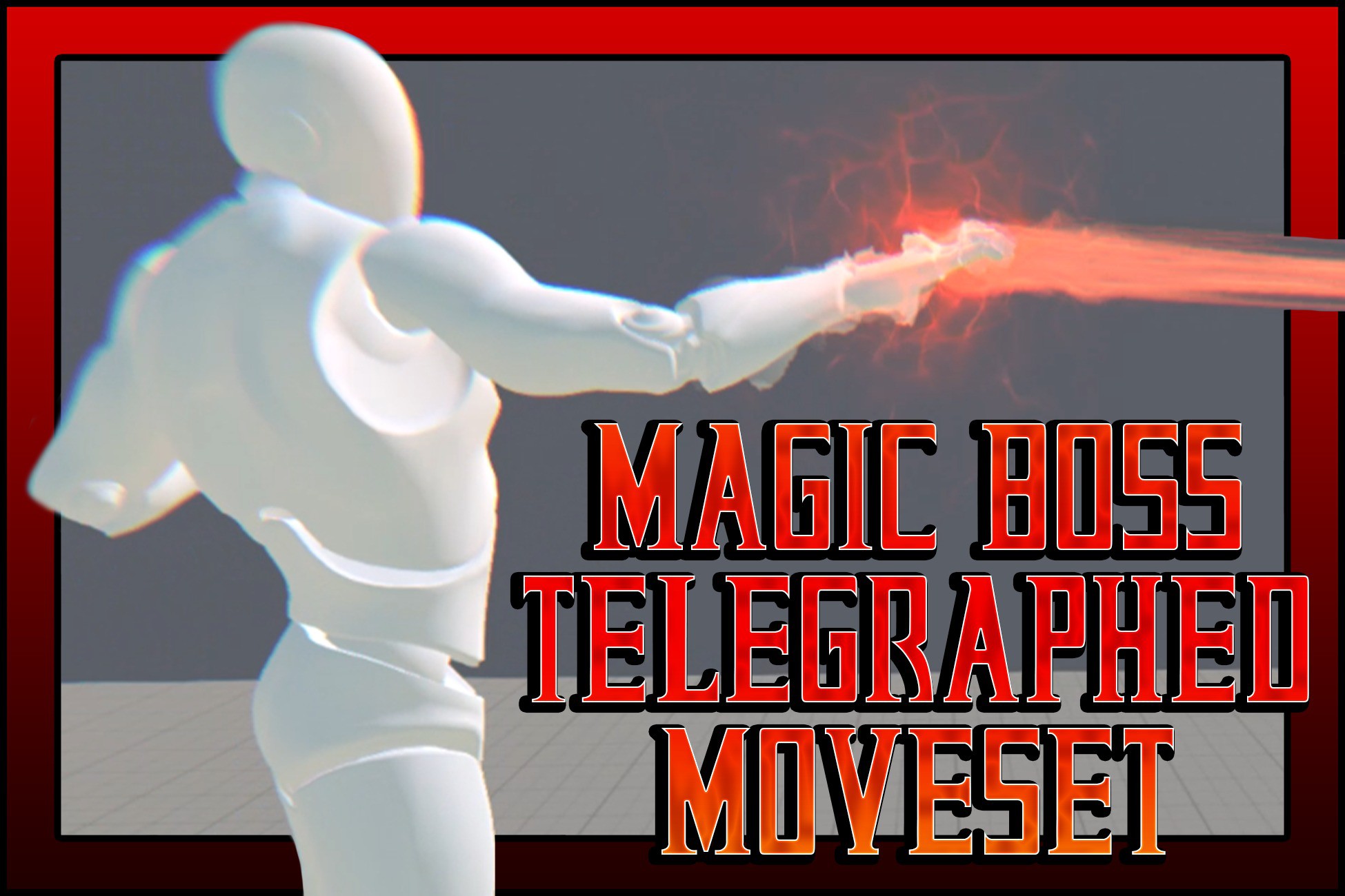 Magic Boss Telegraphed Moveset | 3D Animations | Unity Asset Store