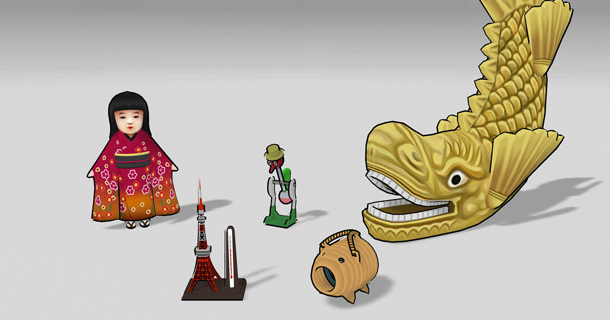 japanese_Toon_Props_pack_Vol.03 | 3D Props | Unity Asset Store