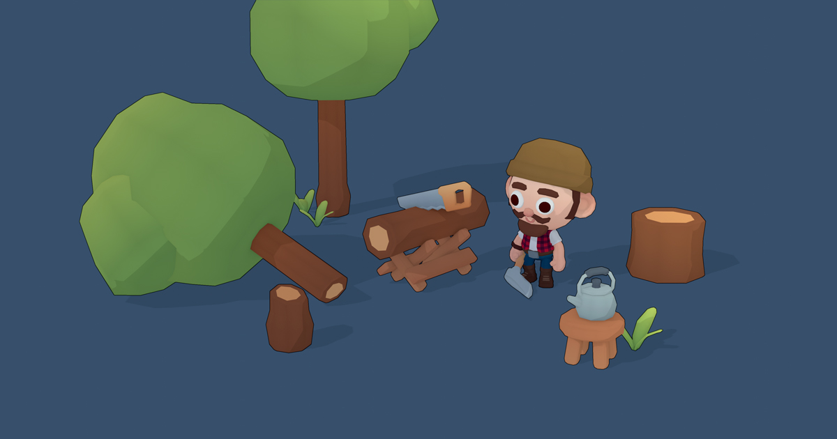 Puppet | Lumberjack | 3D Humanoids | Unity Asset Store