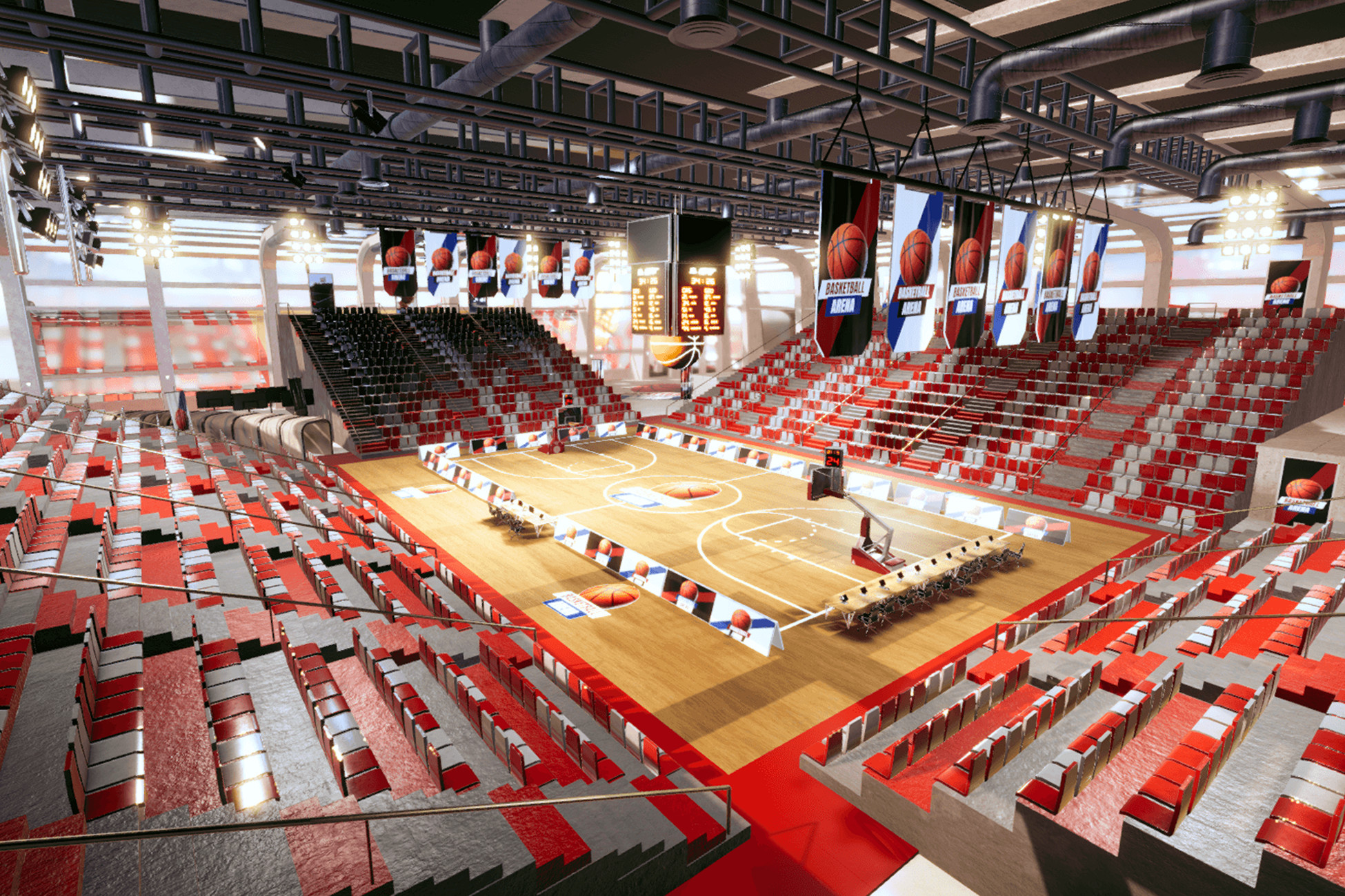 Basketball Arena (URP) | 3D Environments | Unity Asset Store