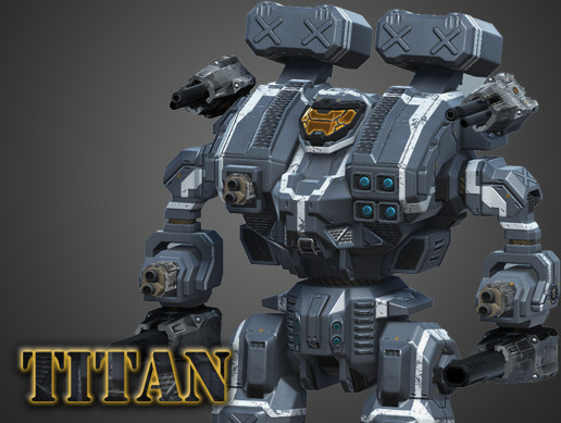 Titan - Battle Mech | 3D Robots | Unity Asset Store