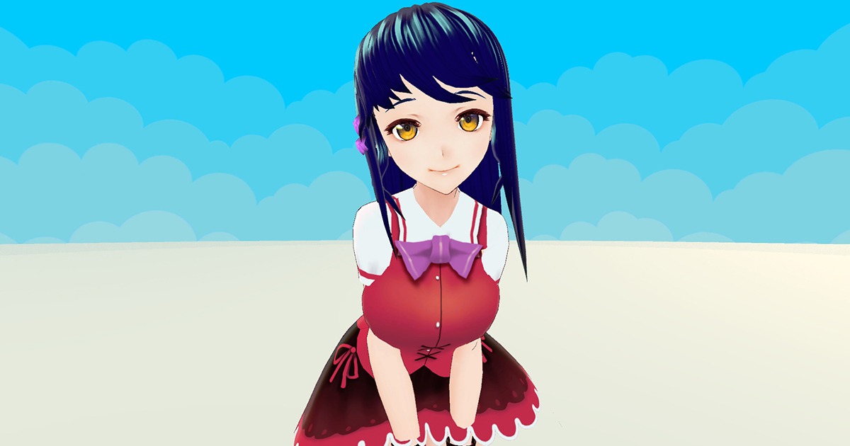 Japanese Anime Girl NO.2 | 3D Humanoids | Unity Asset Store