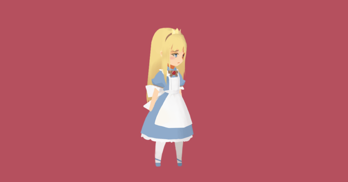 Cute 2D Girl - Alice | 2D Characters | Unity Asset Store