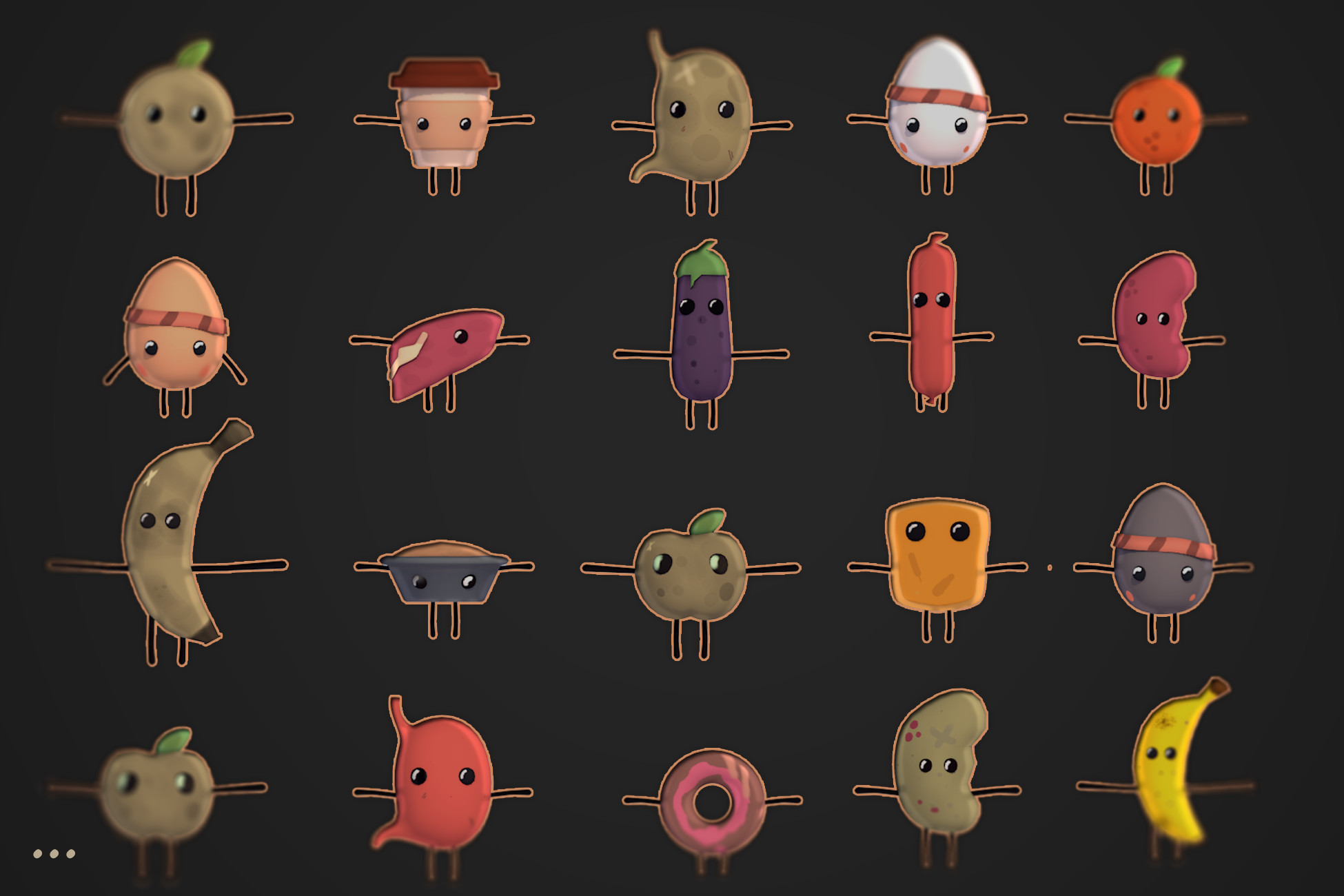 Characters Pack Toons For Fun Games 3d Characters Unity Asset Store