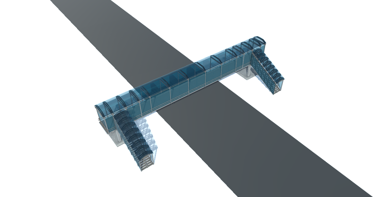 Overhead passage - city props | 3D 외부소품 | Unity Asset Store