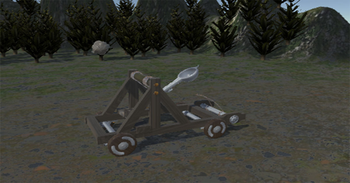 3D Catapult | 3D Weapons | Unity Asset Store